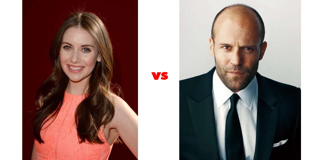 Alison Brie vs Jason Statham on The Big Fat List