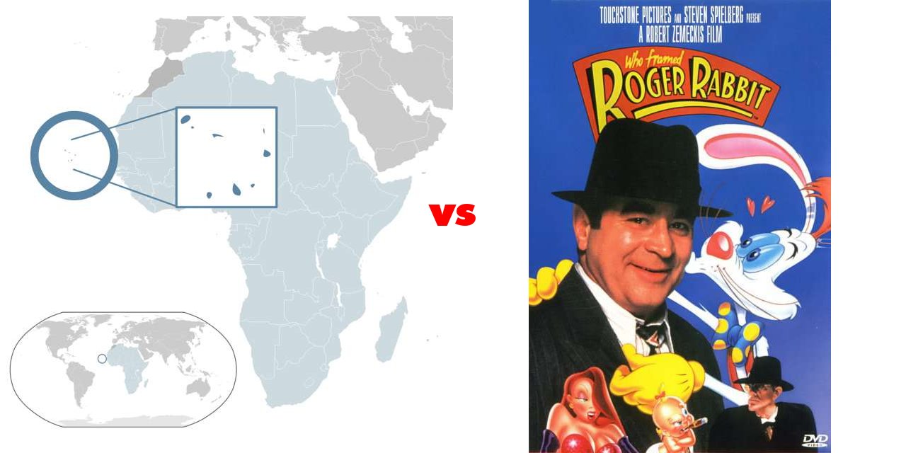 Cabo Verde vs Who Framed Roger Rabbit on The Big Fat List