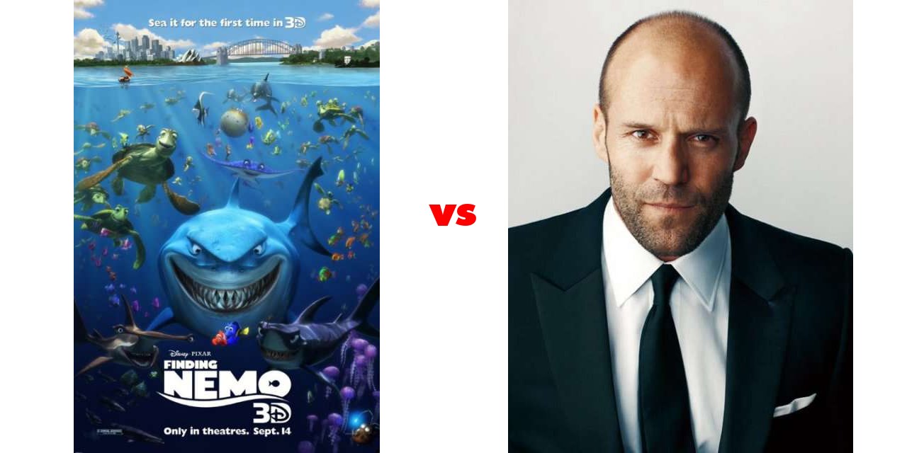 Finding Nemo vs Jason Statham on The Big Fat List