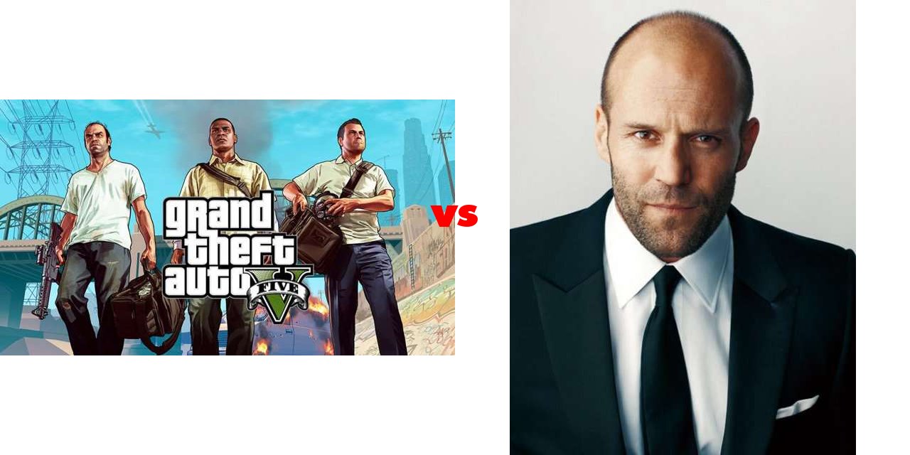 Grand Theft Auto 5 vs Jason Statham on The Big Fat List