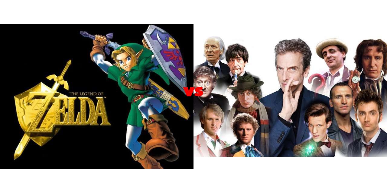 The Legend of Zelda vs The Doctor (Doctor Who) on The Big Fat List