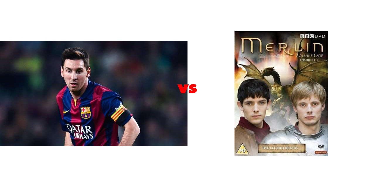 Lionel Messi vs Merlin on The Big Fat List