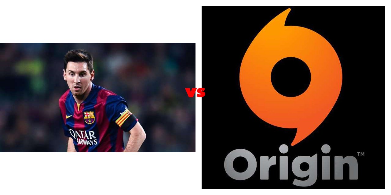 Lionel Messi vs Origin on The Big Fat List