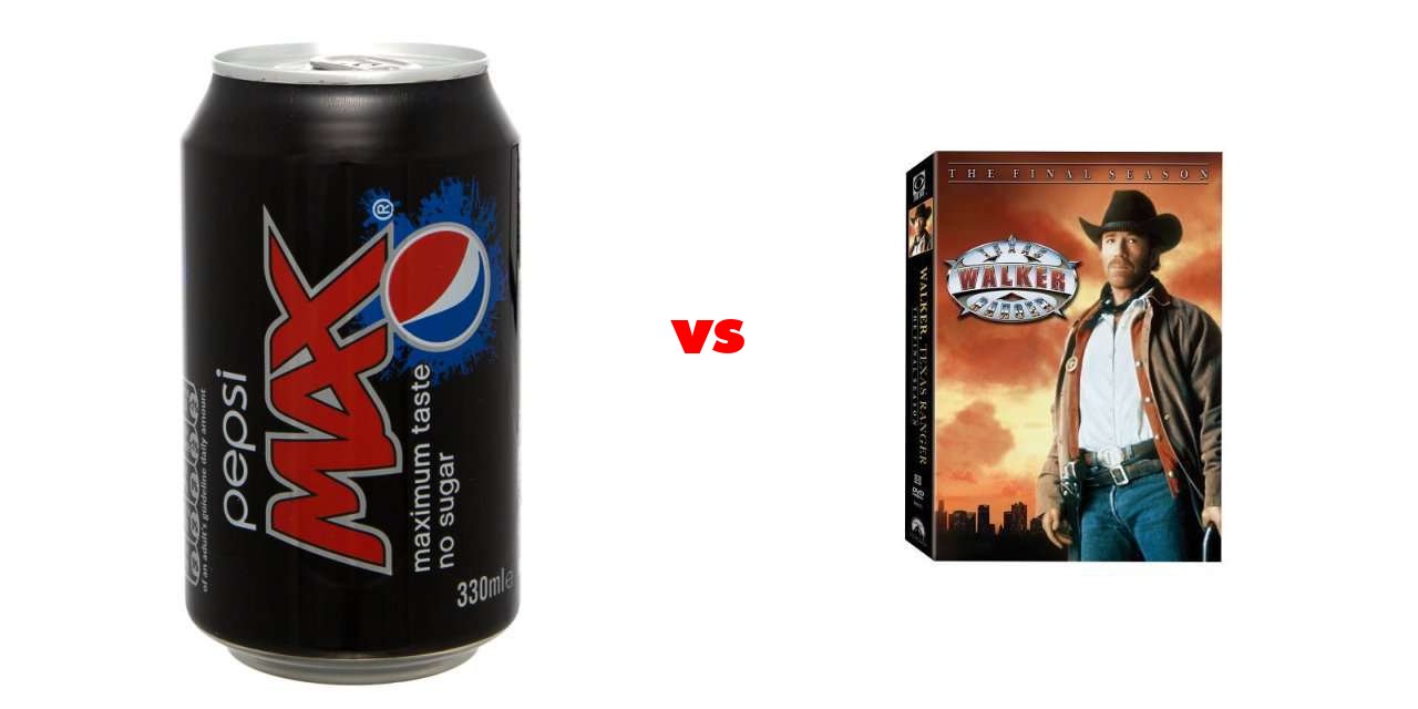 Pepsi Max vs Walker, Texas Ranger on The Big Fat List