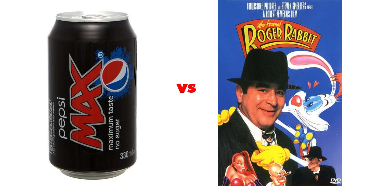Pepsi Max vs Who Framed Roger Rabbit on The Big Fat List